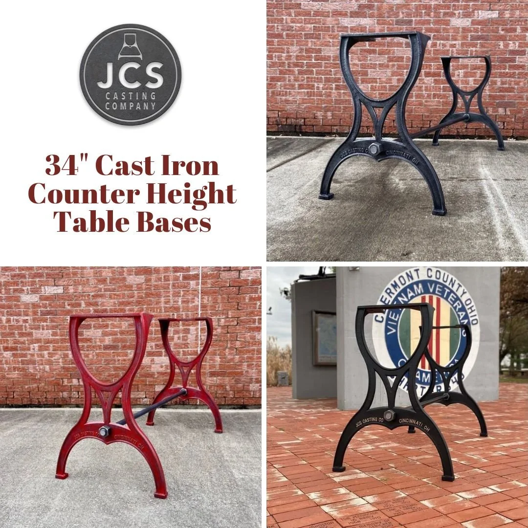 Gain Some Height with Our 34” Bases — JCS Casting Company - Cast Iron ...