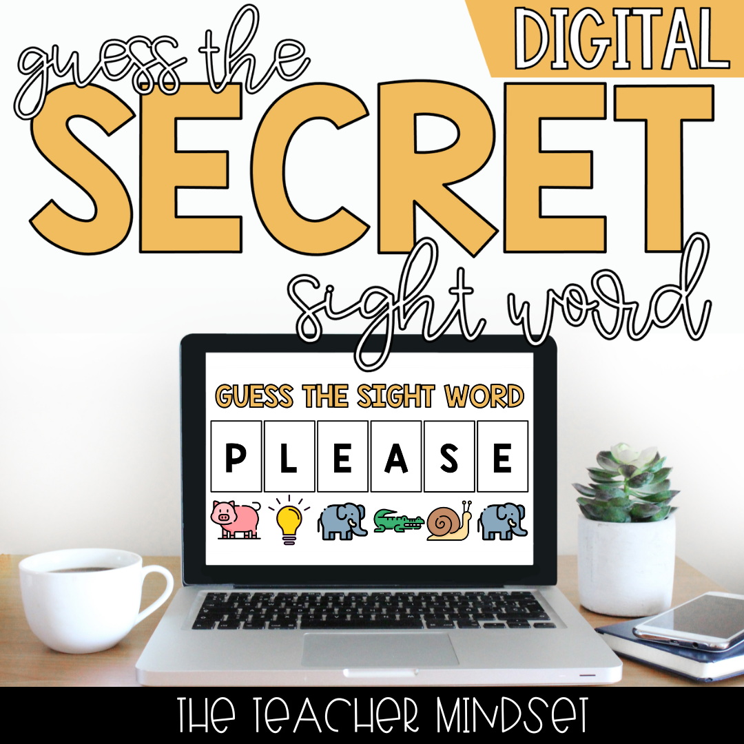 Secret CVC Words | Short A Word List | PowerPoint & Google Slides | The ...