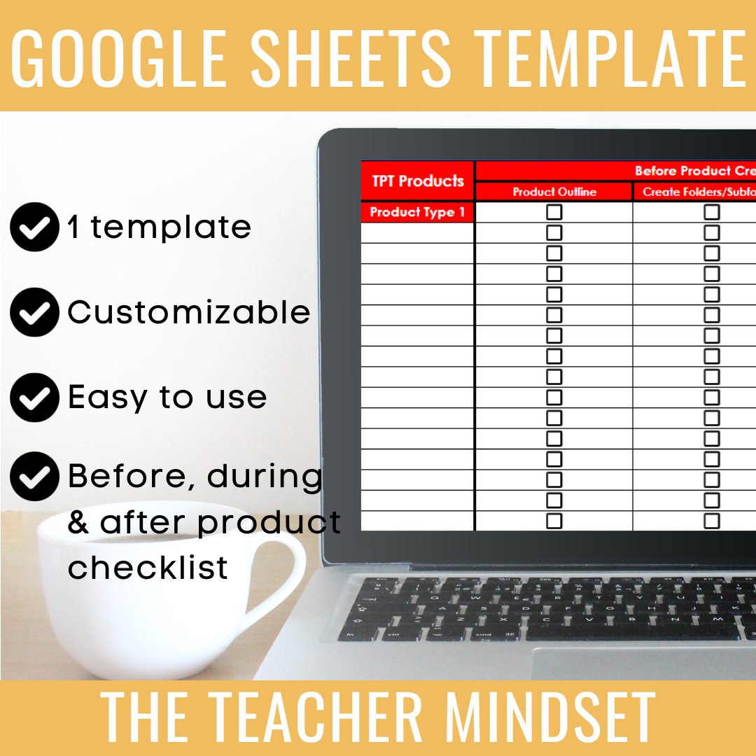 TPT Seller Templates Starter Pack | Growing Bundle | The TEACHer Mindset