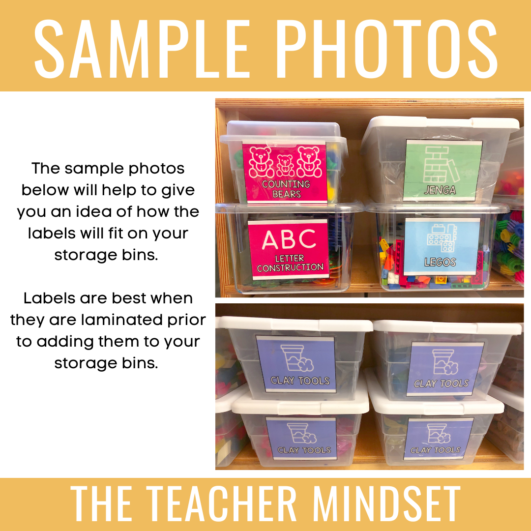Printable Classroom Labels | Editable | Two Versions | Low Prep | The ...