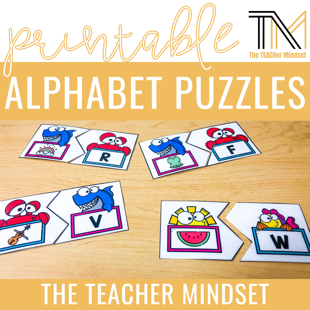 Alphabet Puzzle - Beginning Sounds | Summer Theme | Low Prep | The ...