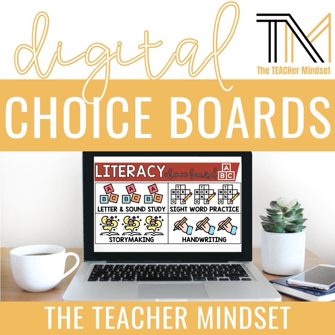 September Digital Choice Boards Template | Fall Theme | Google Slides ...