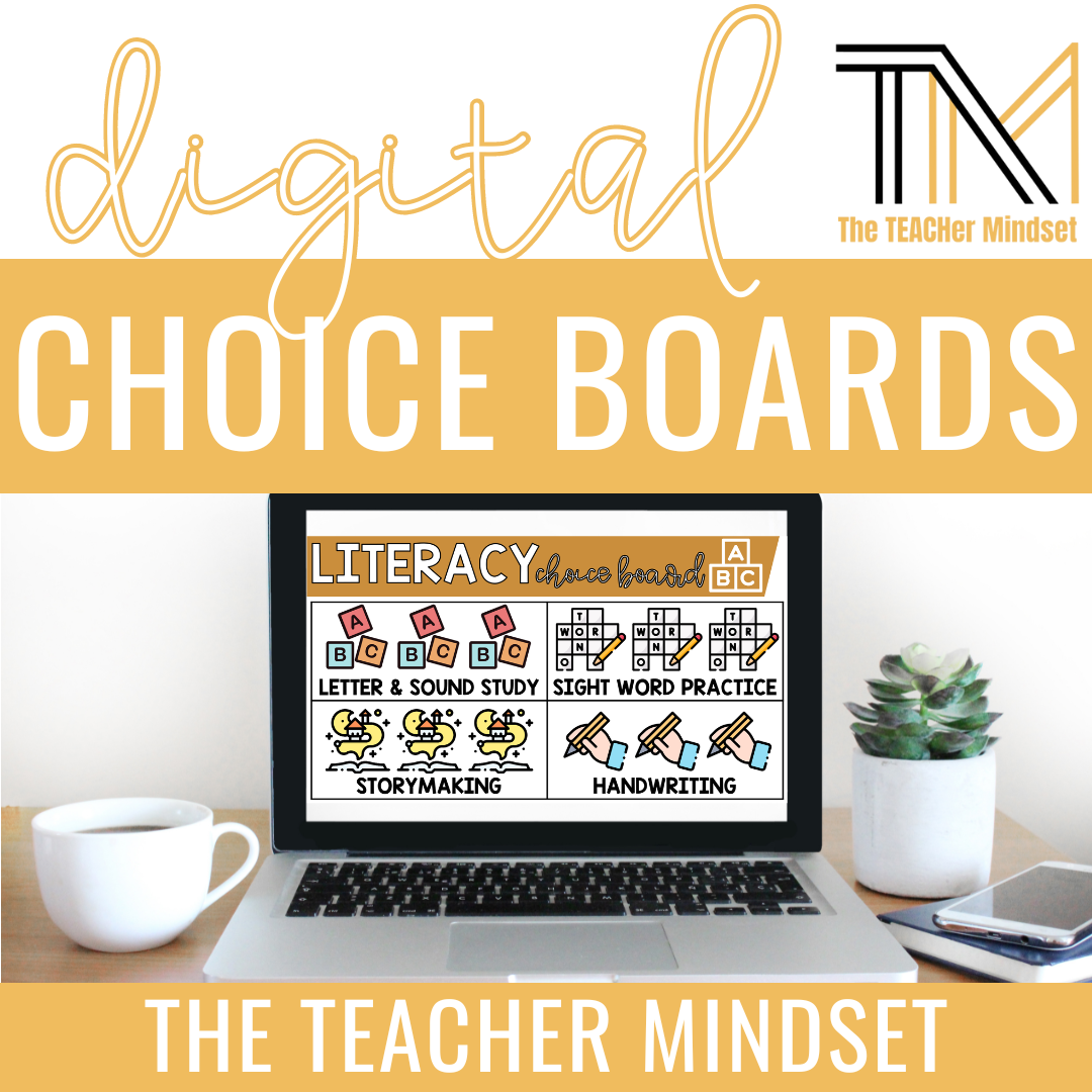 November Digital Choice Boards Template | Thanksgiving Theme | Google ...