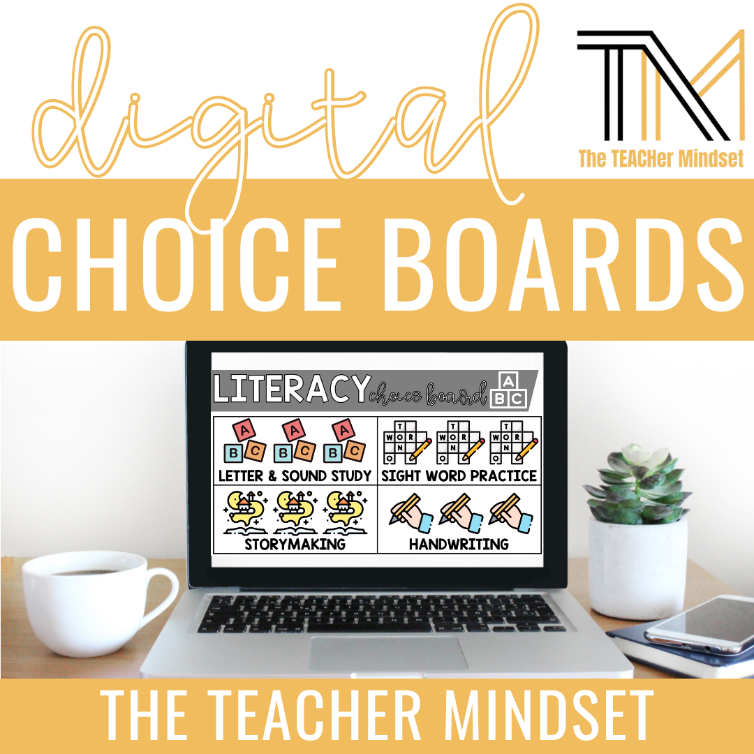 October Digital Choice Boards Template | Halloween Theme | Google ...