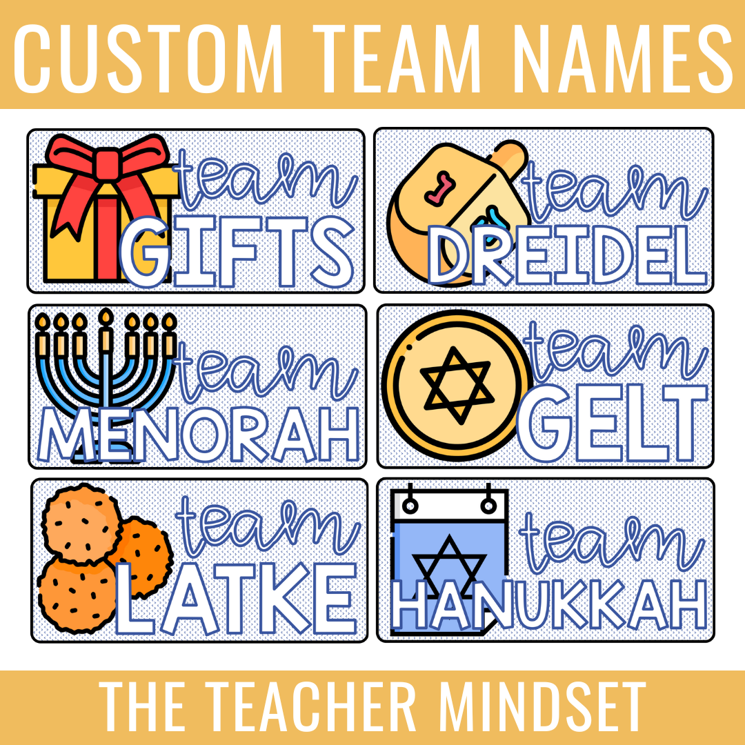 Digital Center Slides | Hanukkah Theme | Slides & PowerPoint | The ...