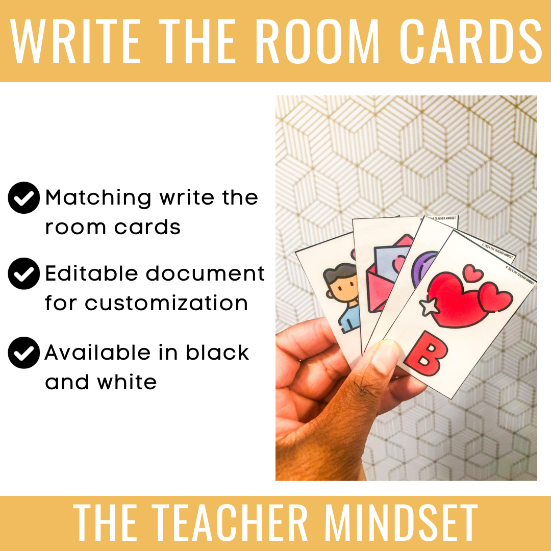 I Spy Write the Room Activity | Valentine's Day | Low Prep | The ...