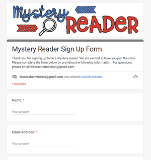Implementing Mystery Reader Program in your Classroom | The TEACHer Mindset