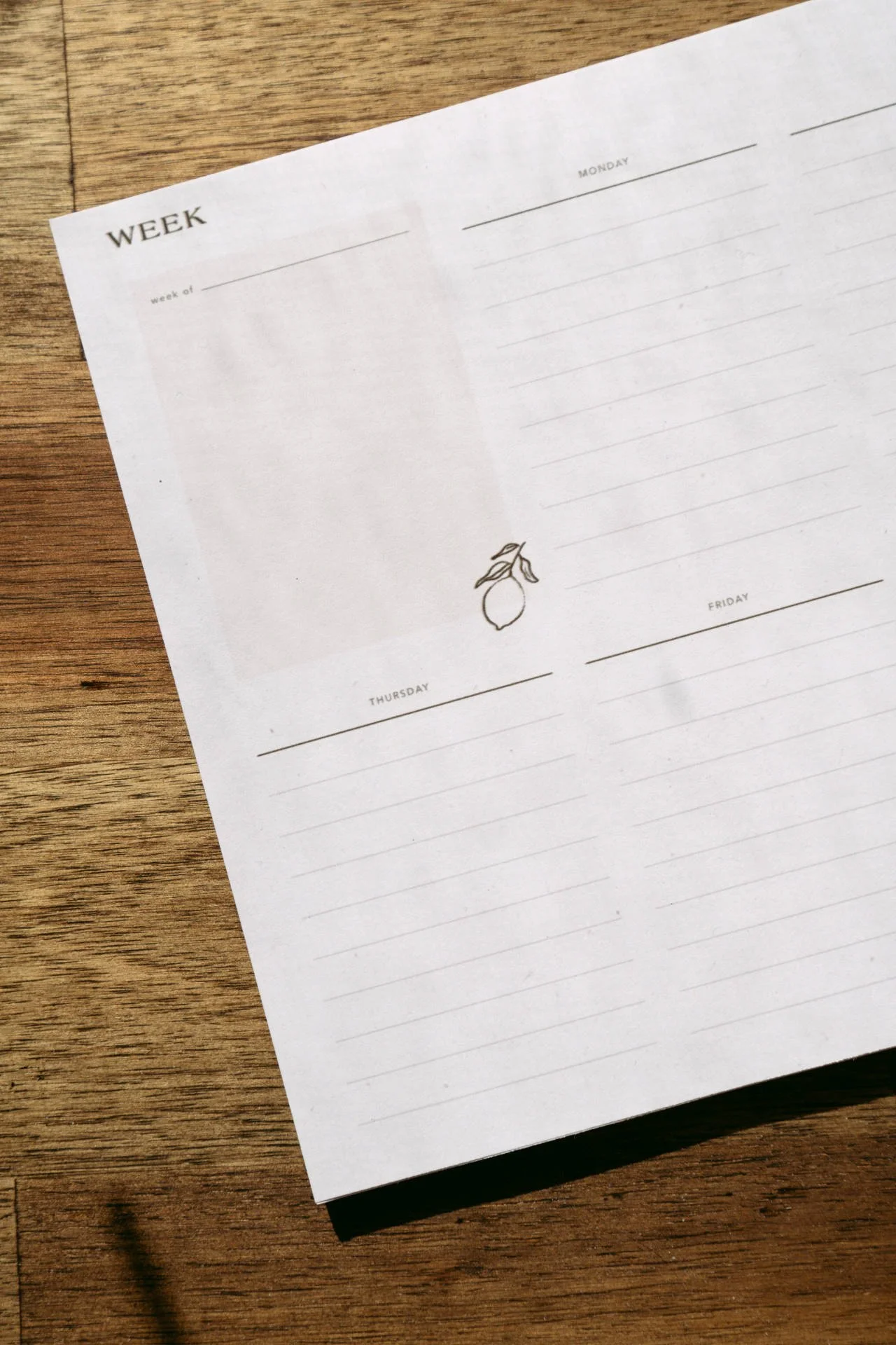 (Project) Memo Pad — Planned By Jysla — Minimal and Mindful Stationery