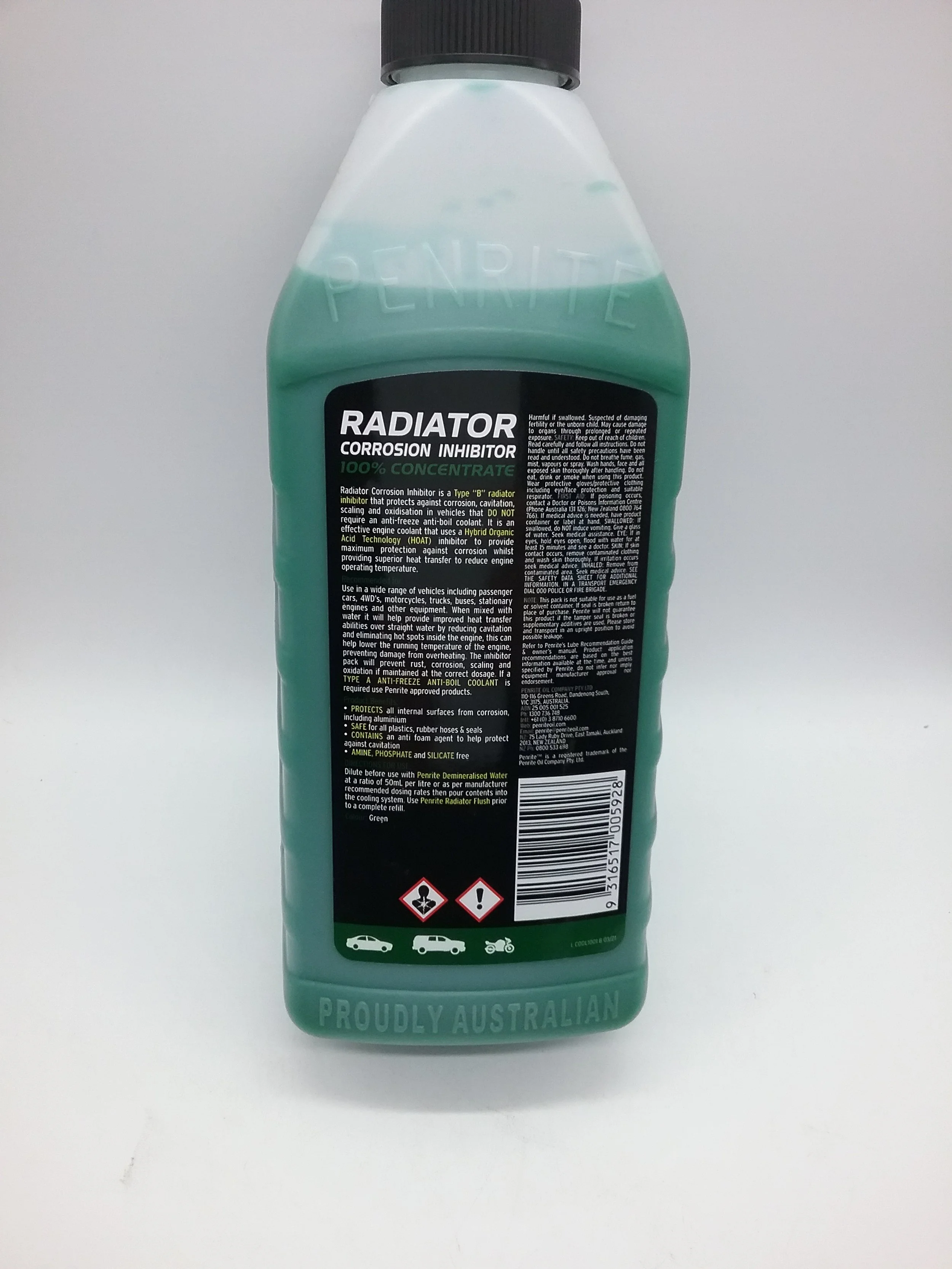 Penrite Classic Car Coolant Corrosion Inhibitor Concentrate ...