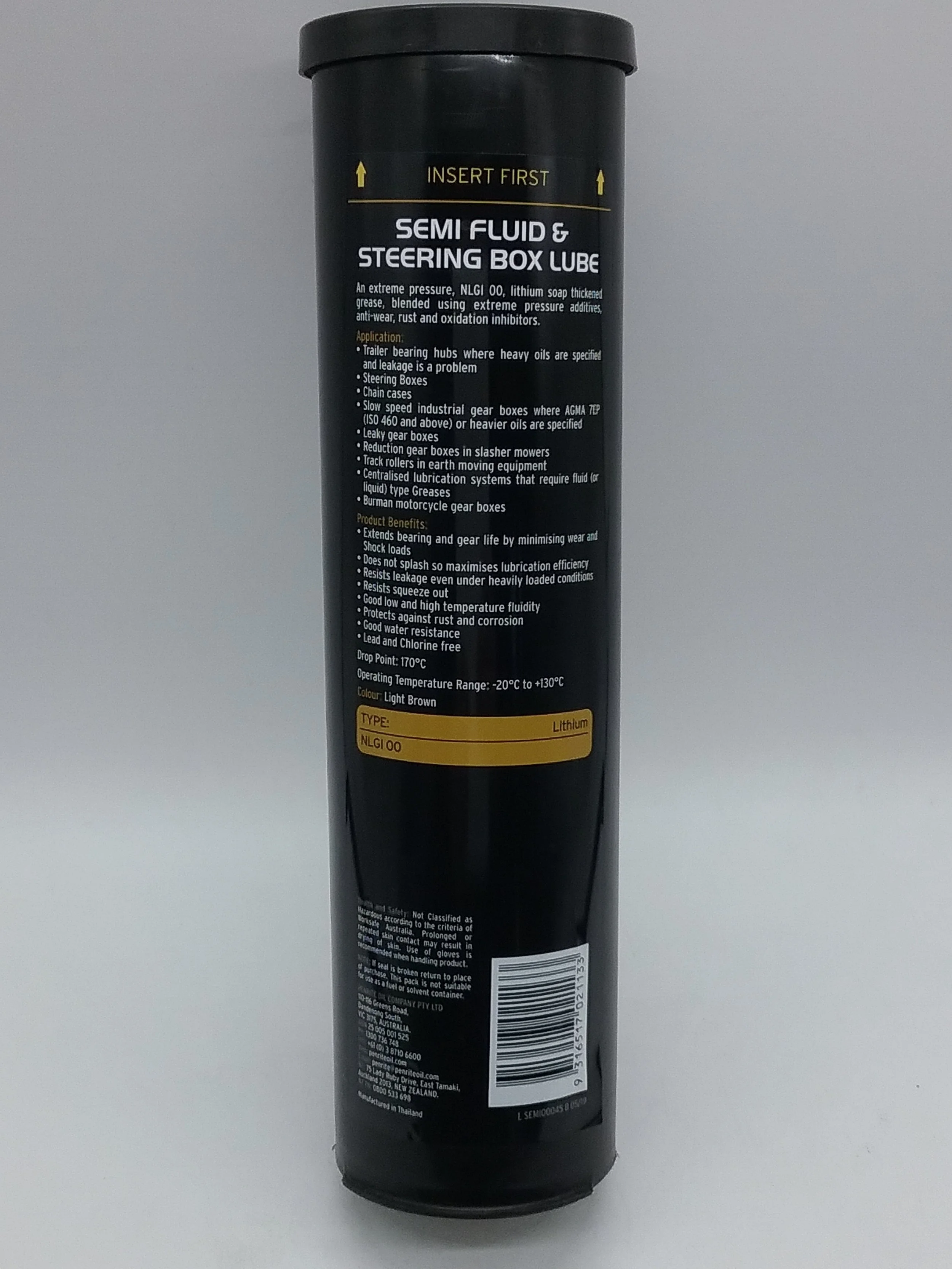 Penrite Graphite Grease 500g Tub — Yesteryear Garage & Parts