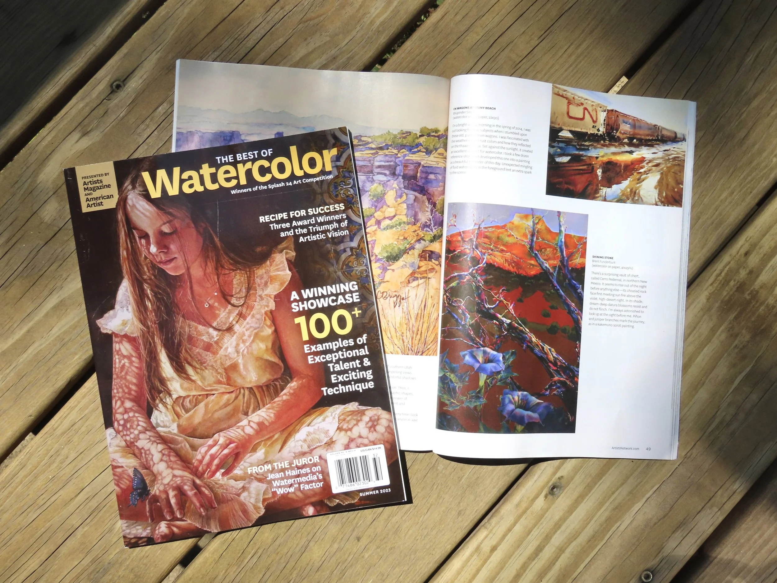 Funderburk’s artworks featured in international publications in summer ...