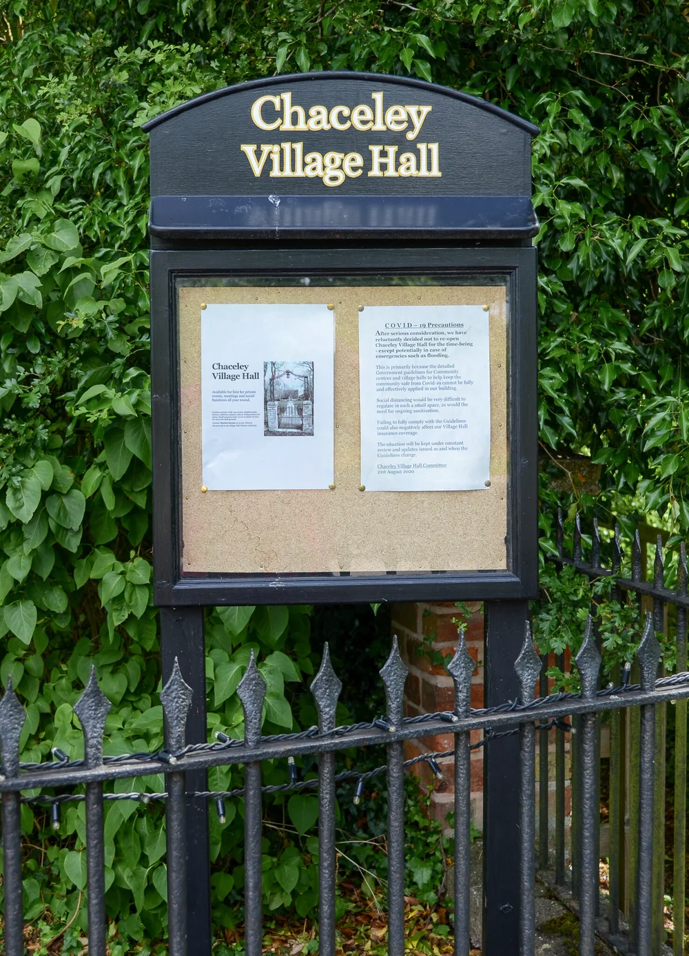 Village Hall — Chaceley Village