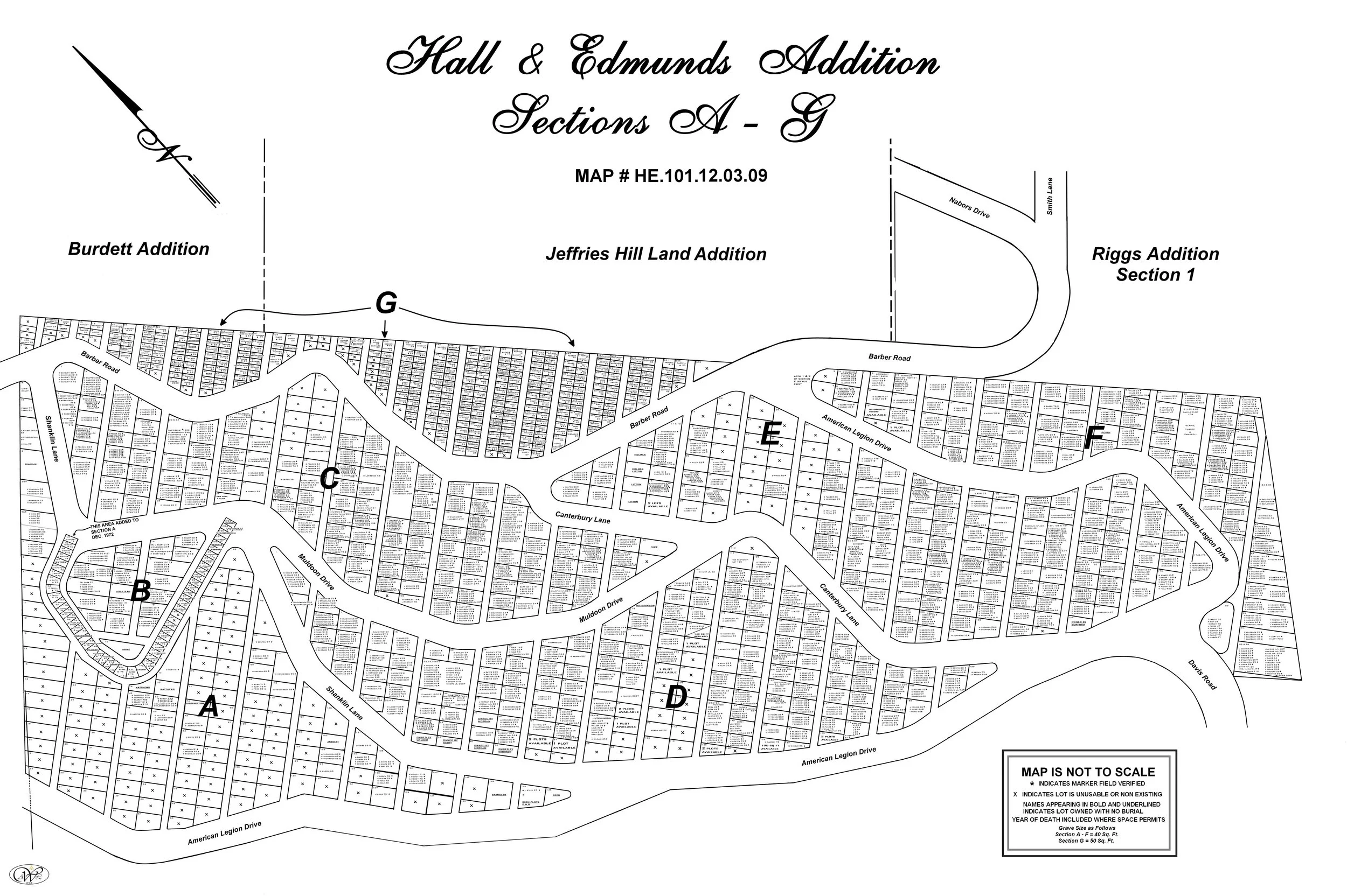 Spring Hill Cemetery Park Maps — Spring Hill Cemetery