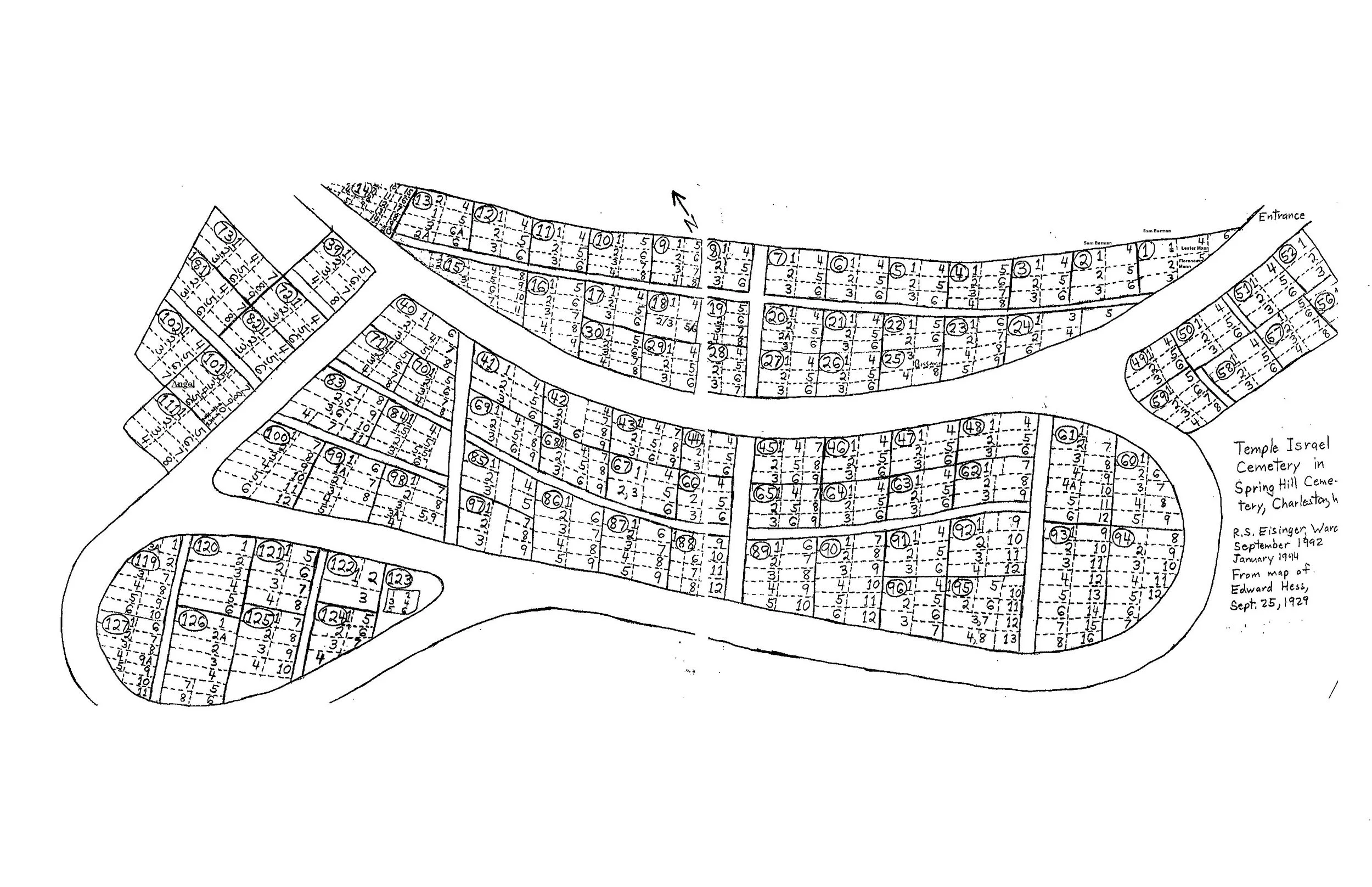 Spring Hill Cemetery Park Maps — Spring Hill Cemetery