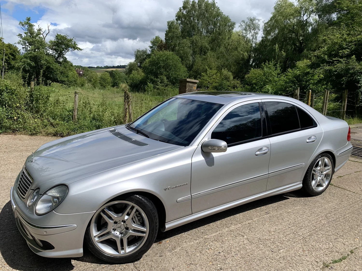 Mercedes E55 Kompressor AMG 40k — Lullingstone Cars