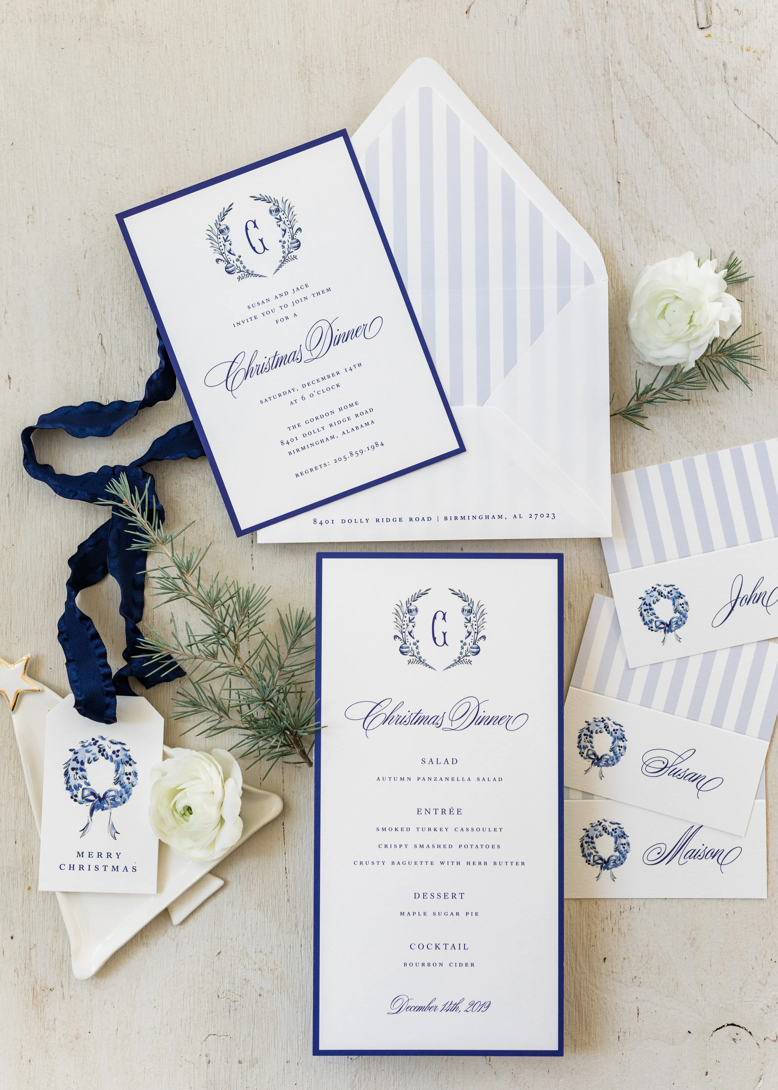 Susan Gordon Christmas Dinner — Christina Brockman