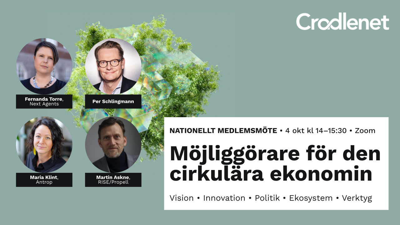 Cradlenet - Accelerating Circular Economy