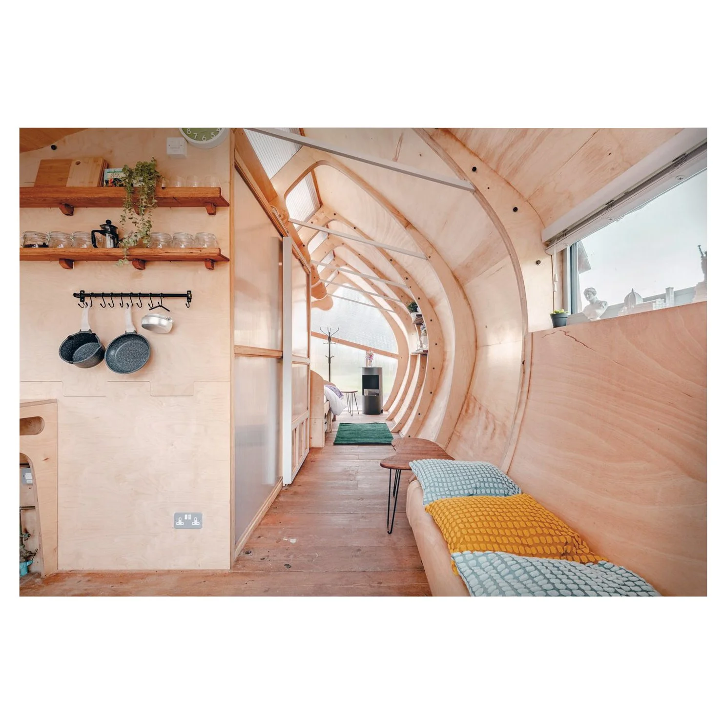 Monocoque Cabin - Rural Sustainable Holiday Home Architects — Markos ...