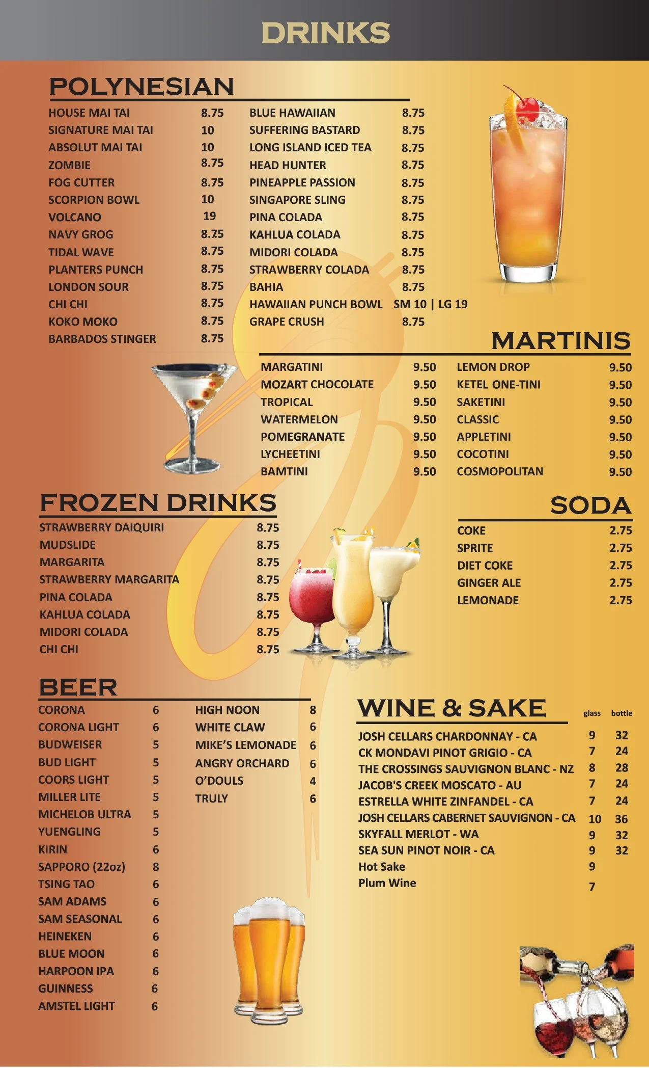 Drinks — Mai Tai's