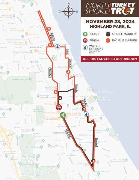 North Shore Turkey Trot — Enjoy Highland Park | City of Highland Park, IL