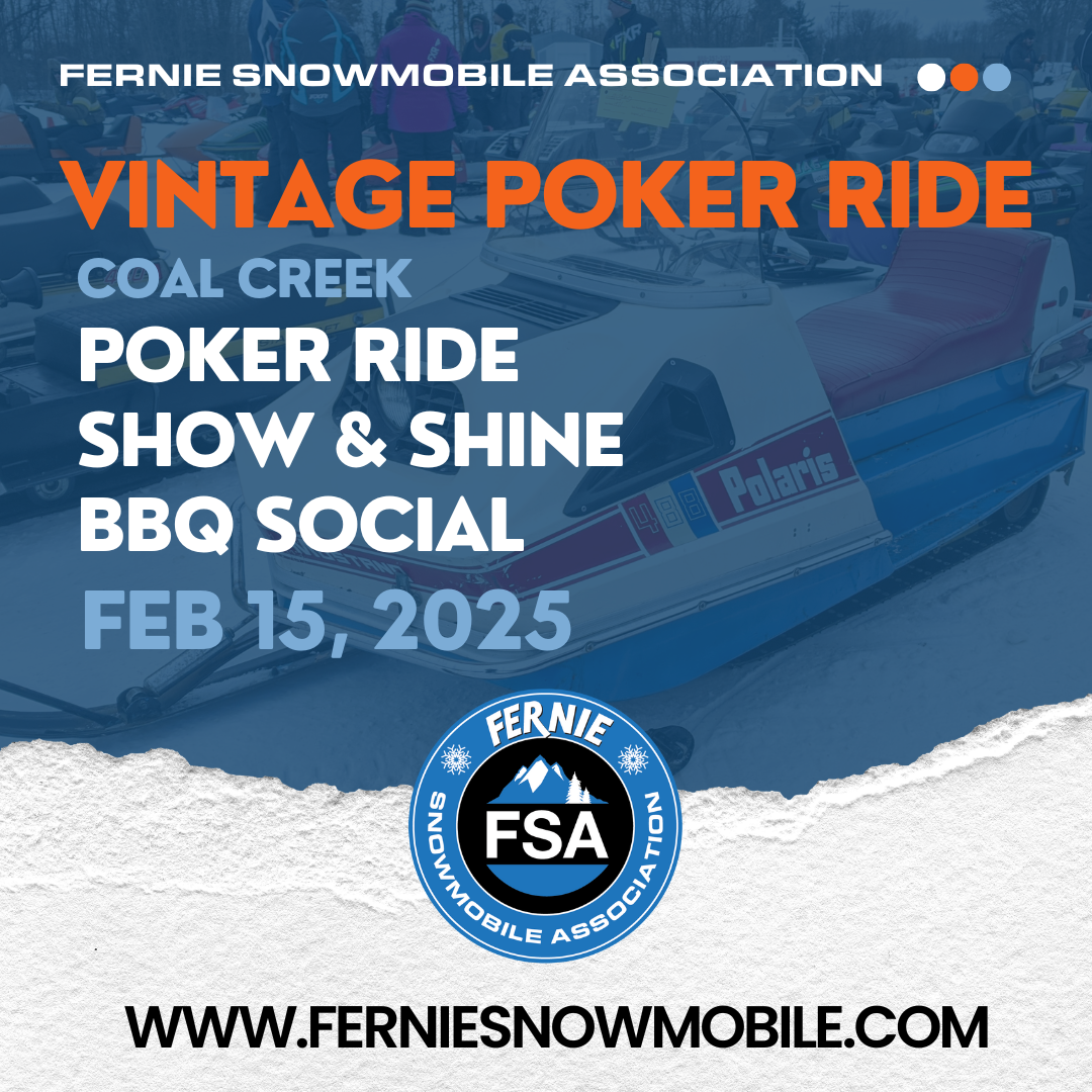 FSA Vintage Poker Ride — Fernie Snowmobile Association