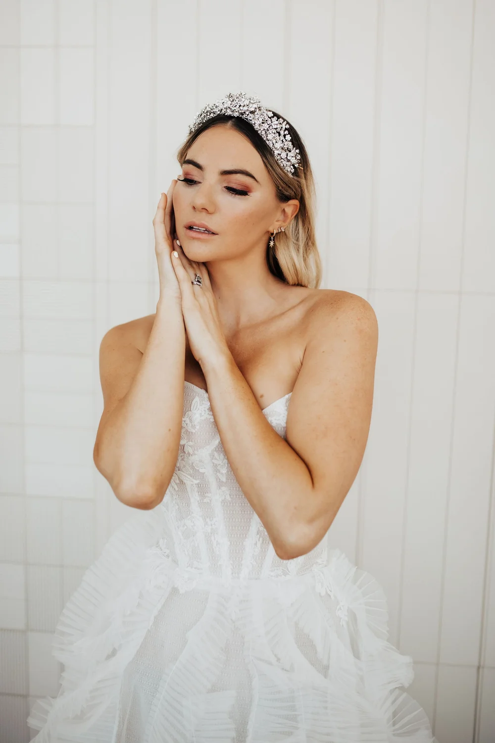 Marie Elena | Discover Elegant Bridal Headpieces – Book Now — Frankie ...