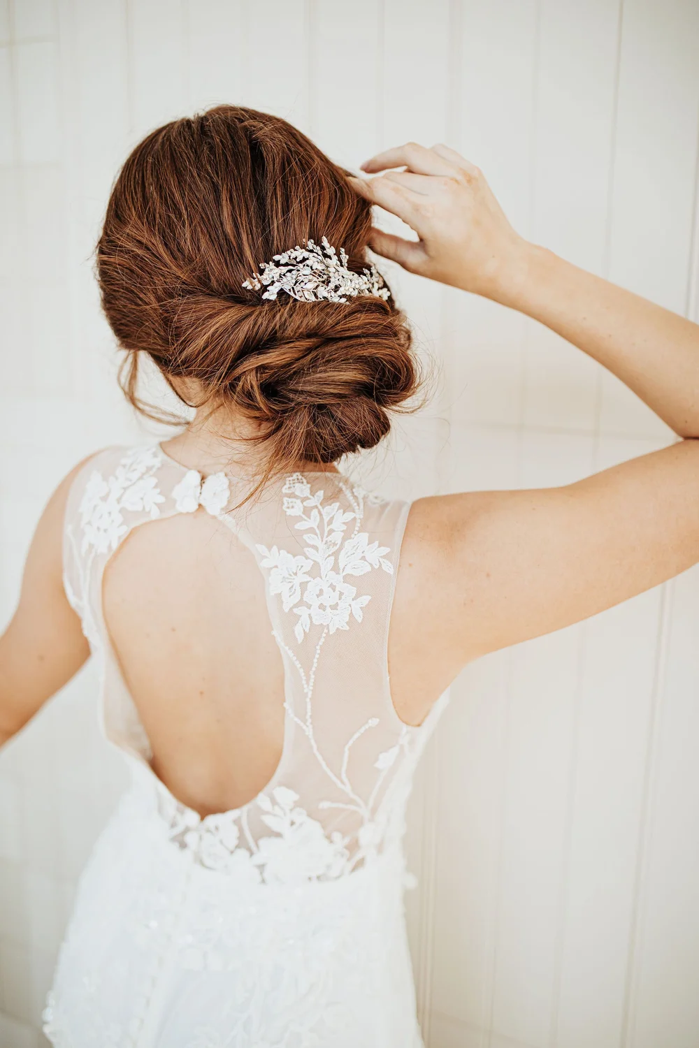 Marie Elena | Discover Elegant Bridal Headpieces – Book Now — Frankie ...