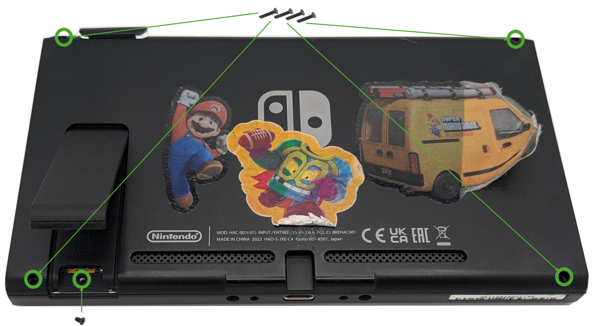 How to open a Nintendo Switch for repair — Optimised Computing