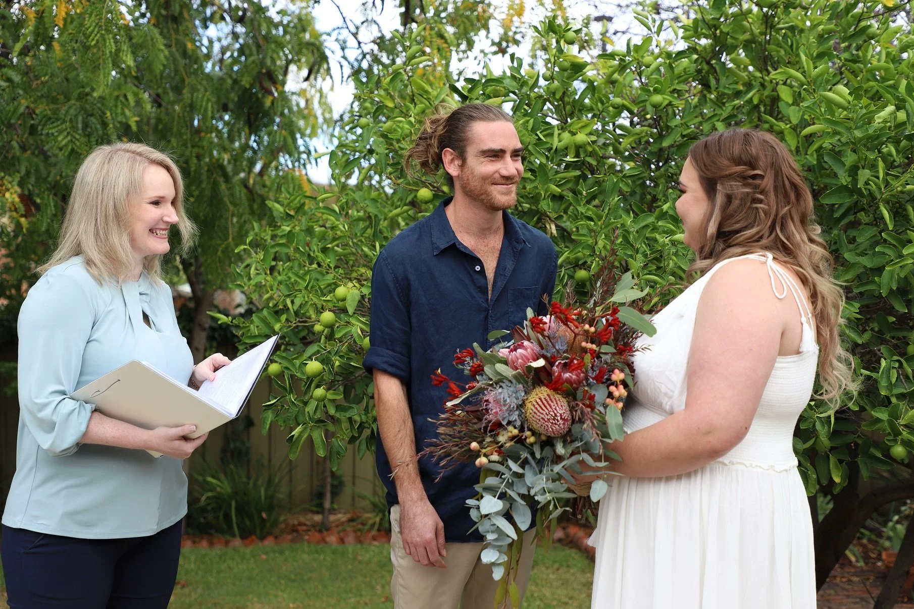 Jackie Wallace Wedding