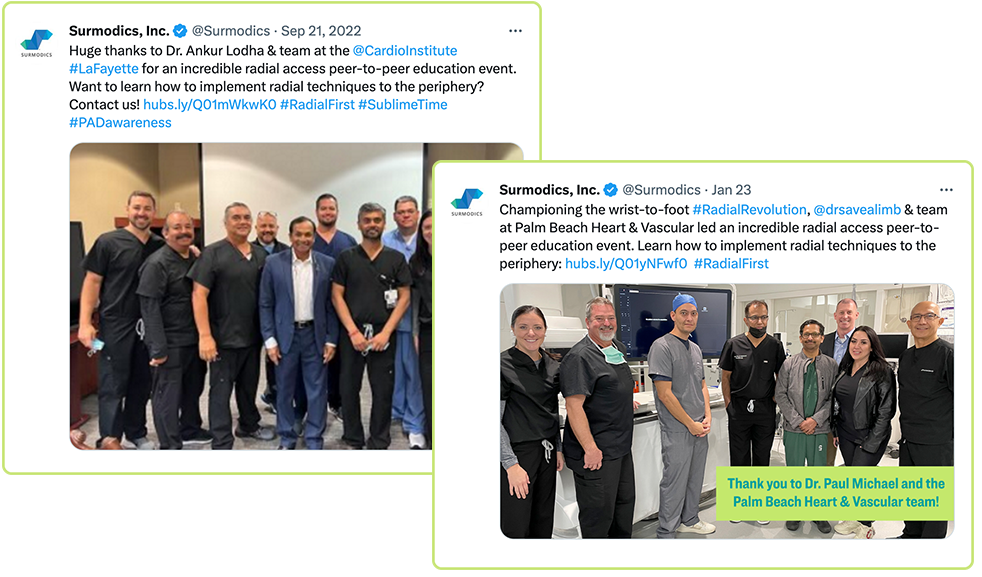 Sublime™ Radial Access Platform