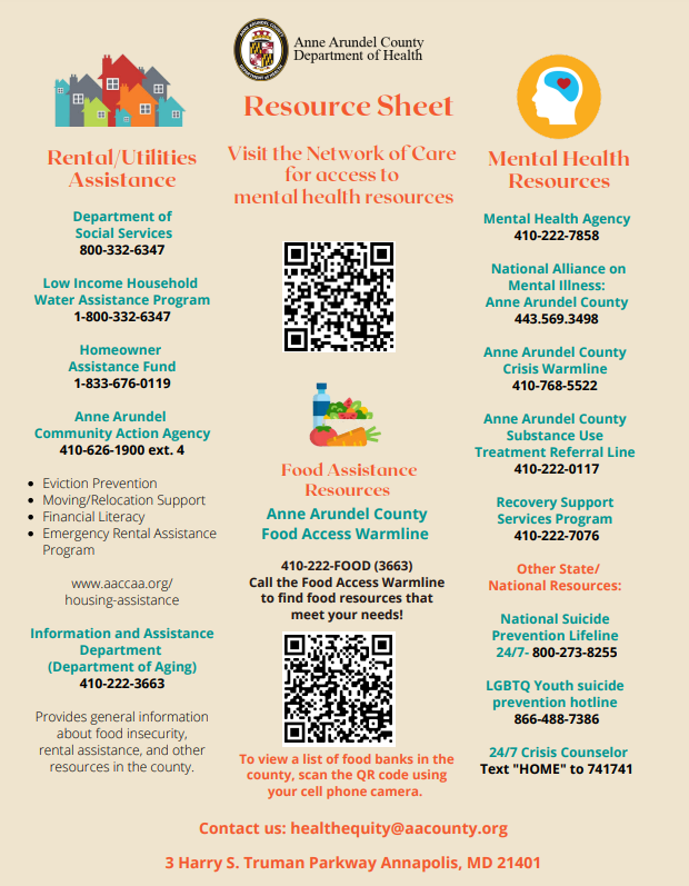 Healthy Anne Arundel Coalition