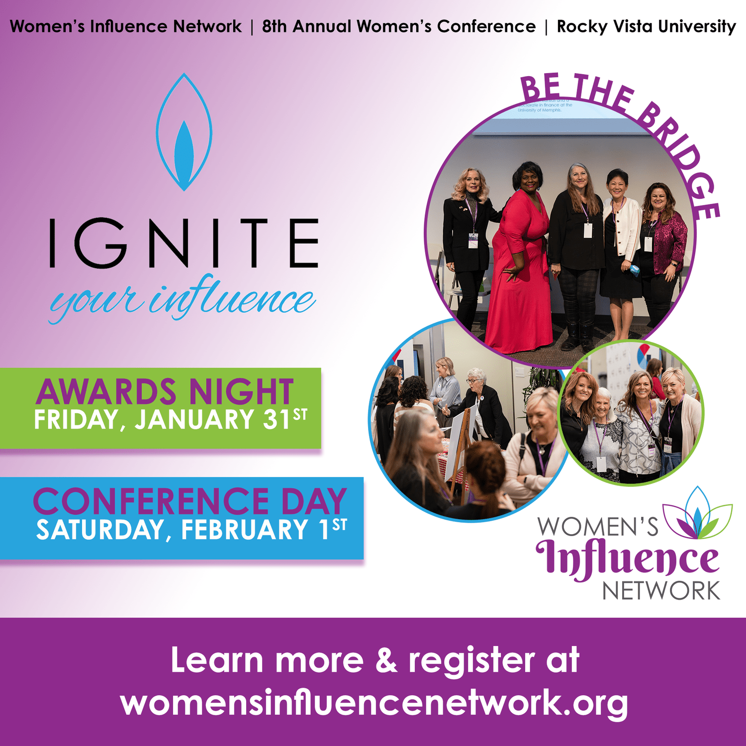 2025 Ignite Your Influence: Be the Bridge — Women's Influence Network