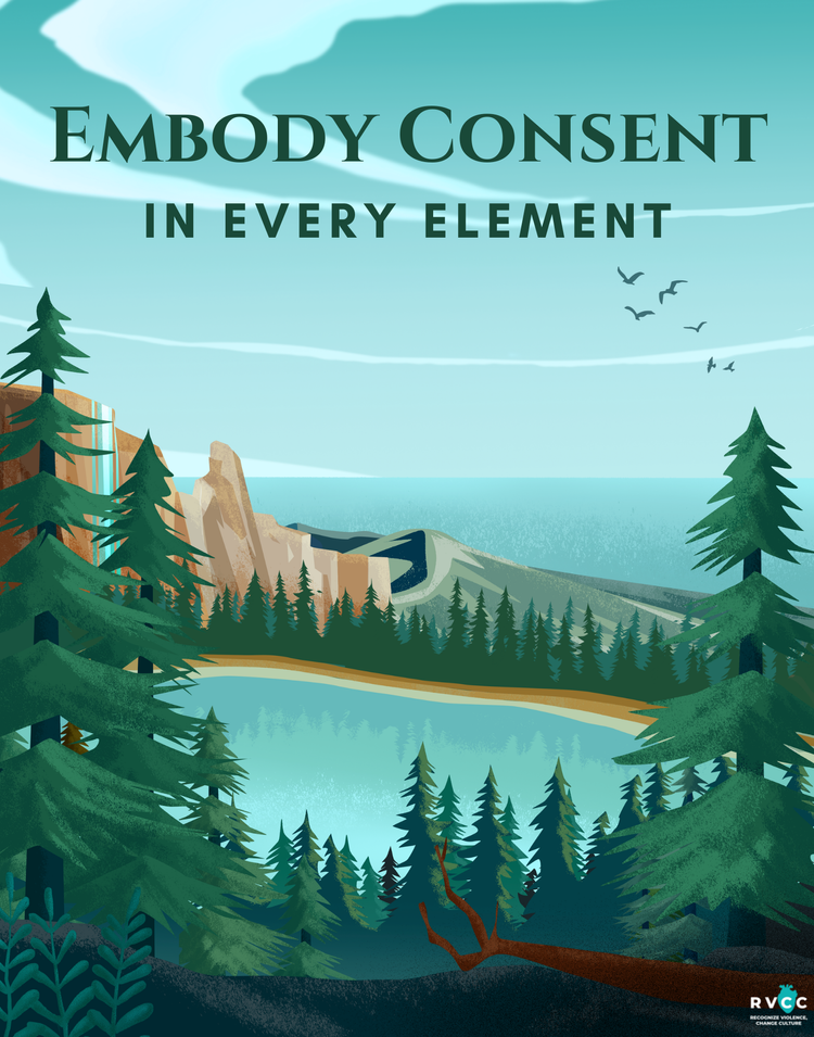 Consent-Centered Poster Library — RVCC: Recognize Violence, Change Culture