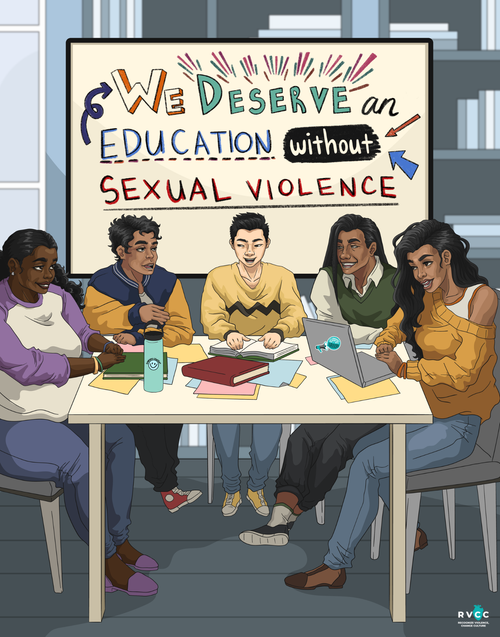 Consent-Centered Poster Library — RVCC: Recognize Violence, Change Culture