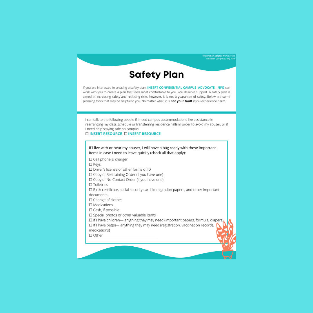 Resource Hub — RVCC: Recognize Violence, Change Culture