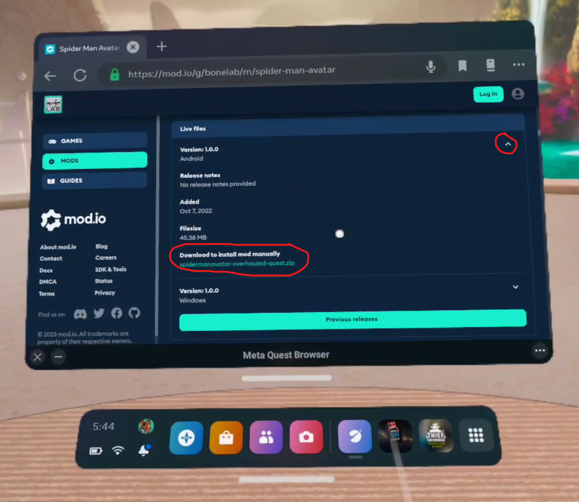 Install Bonelab Mods WITHOUT A PC | How to Install Bonelab Mods Directly On Quest 2 — Reality ...