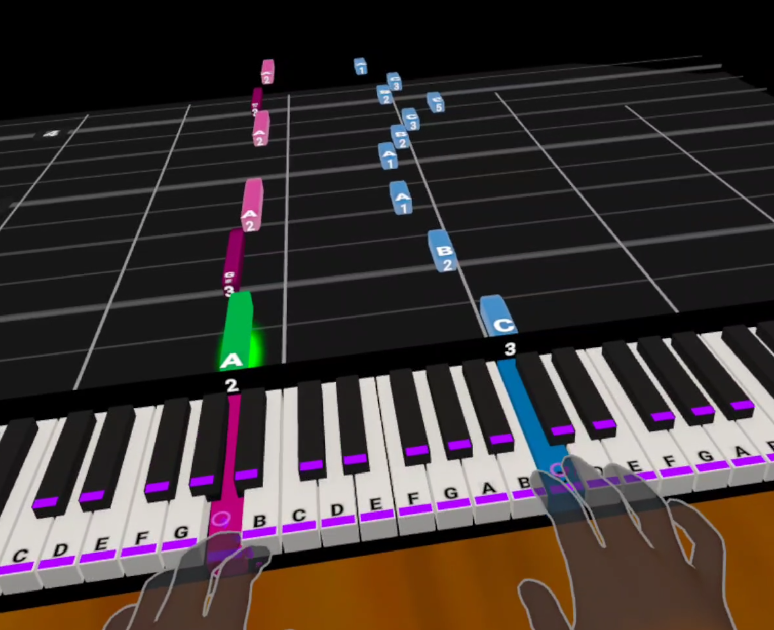 An Amazing VR Piano Learning Game On the Oculus Quest 3 and 2 ...