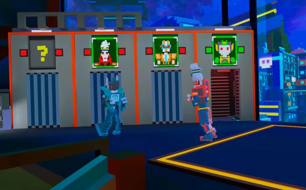 Clone Drone In The Hyperdome Combines Character Drama And VR Sword ...