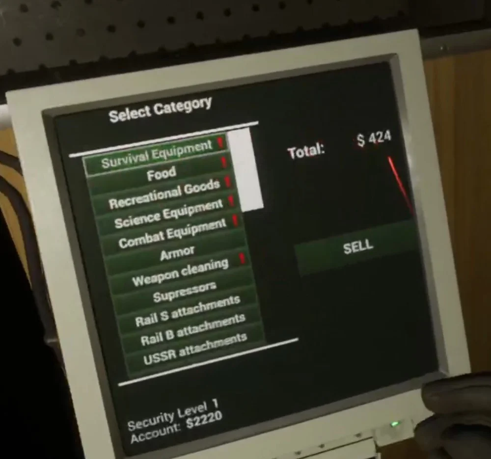 How To Sell Items In Into The Radius — Reality Remake Gaming