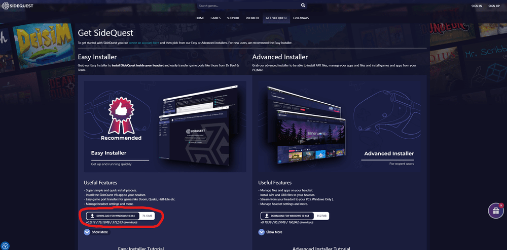 Easily Install SideQuest To Sideload Games On the Meta Quest For Free — Reality Remake Gaming