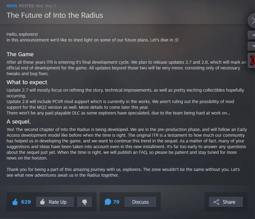 Into The Radius 2 Is Coming - CM Games Announces A Sequel — Reality ...
