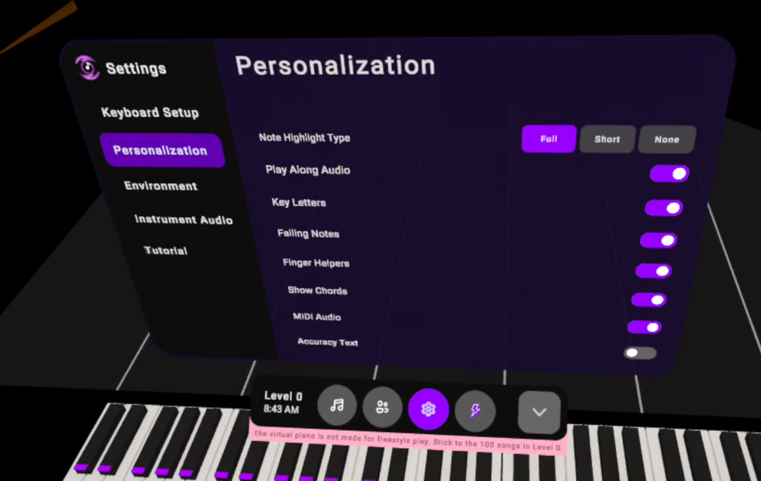 An Amazing VR Piano Learning Game On the Oculus Quest 3 and 2 ...