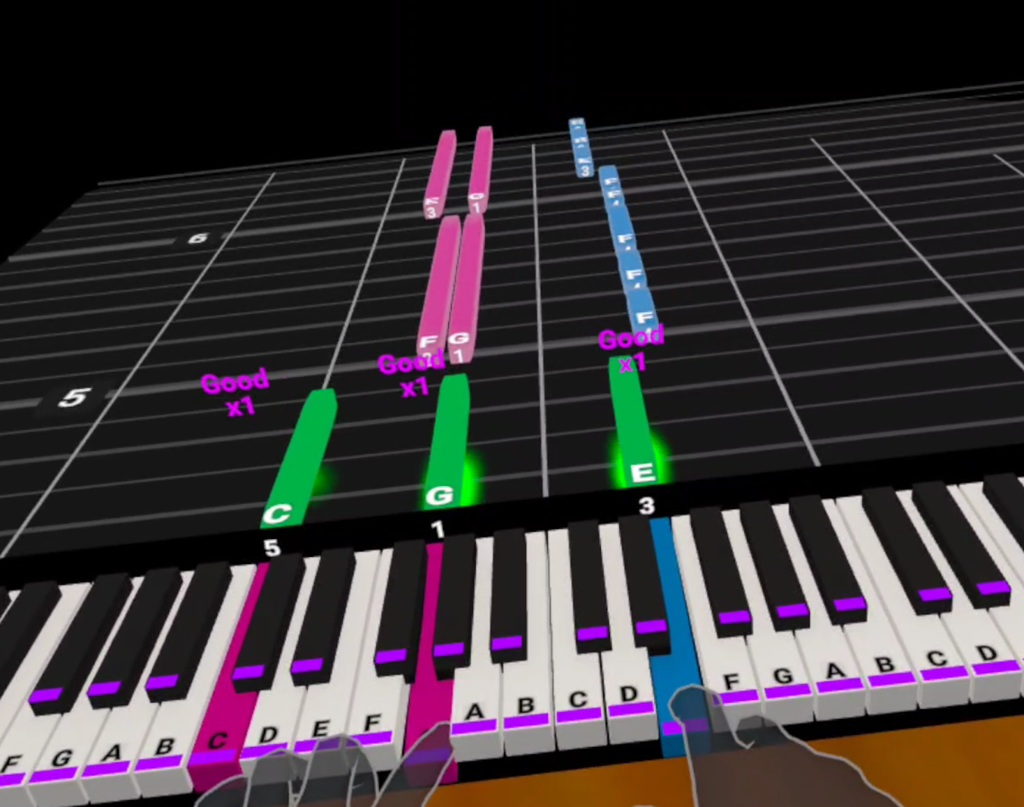 An Amazing VR Piano Learning Game On the Oculus Quest 3 and 2 ...