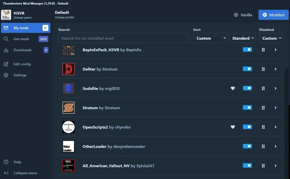Easily Install H3VR Mods - Install Hot Dogs, Horseshoes & Hand Grenades ...