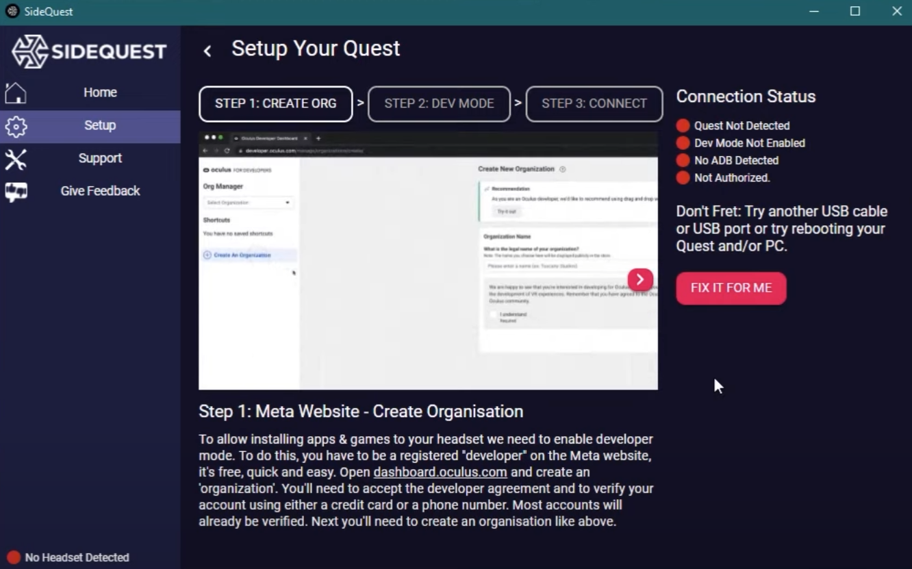Easily Install SideQuest To Sideload Games On the Meta Quest For Free — Reality Remake Gaming