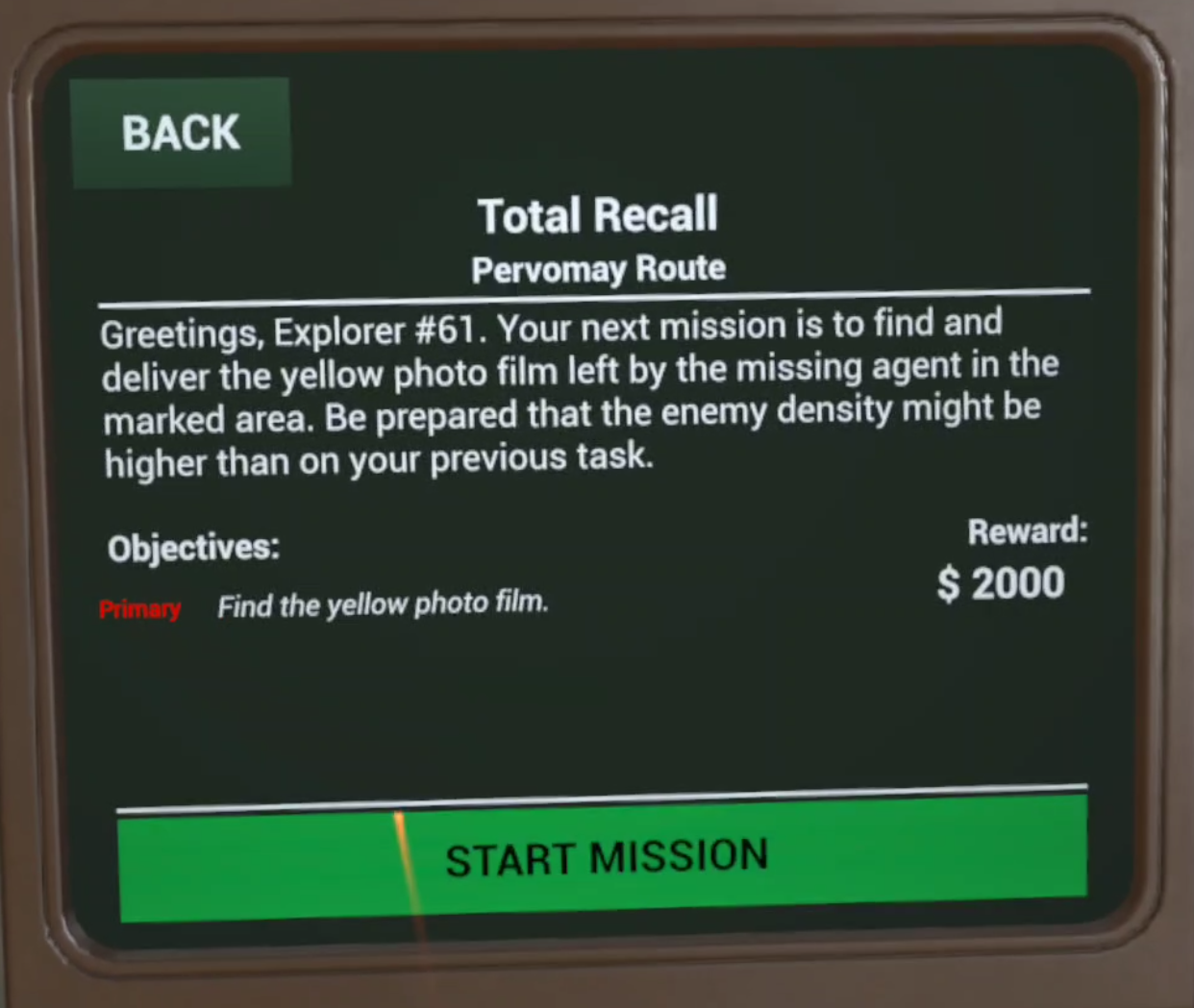 Into The Radius Walkthrough And Guide - The Second Mission - Total ...