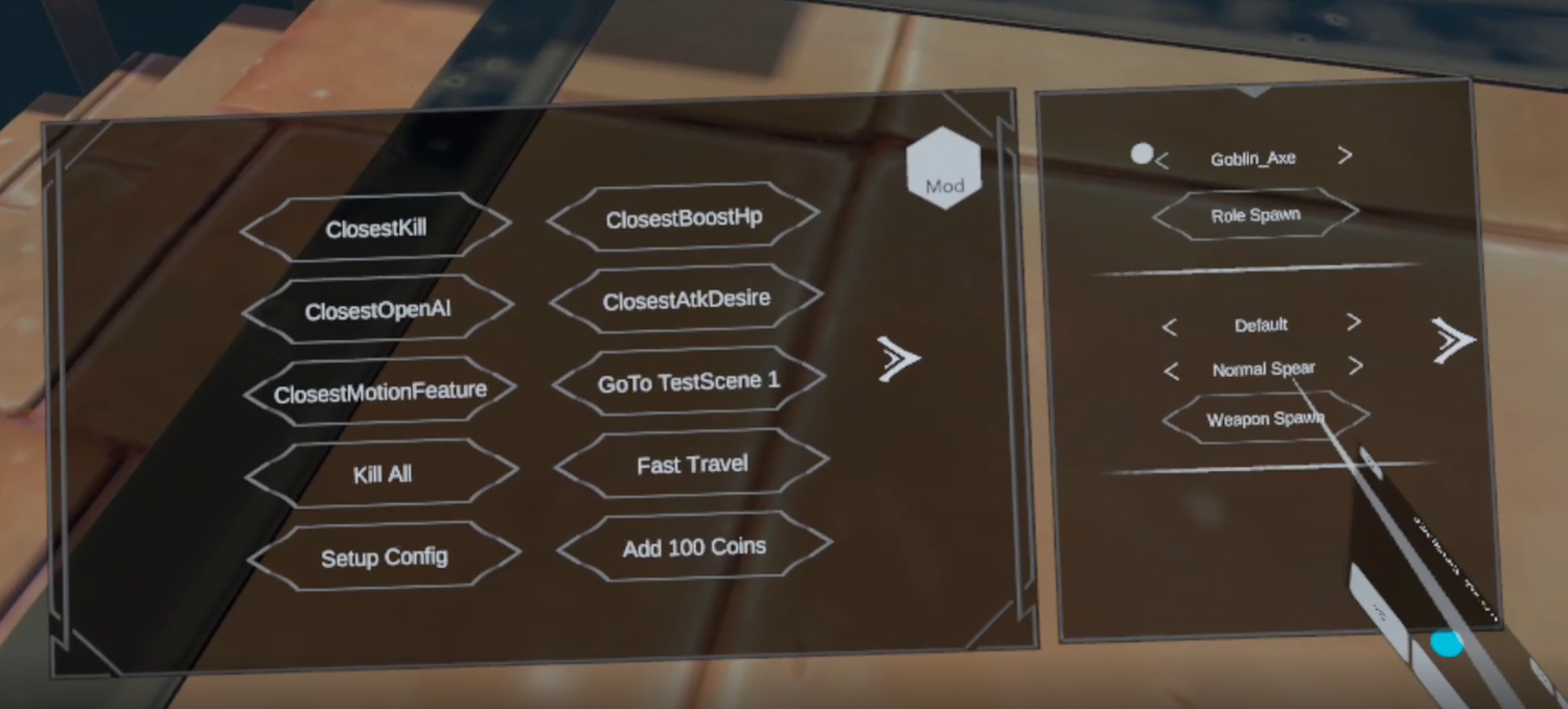 How to Use the Useful Battle Talent VR Cheat Menu — Reality Remake Gaming
