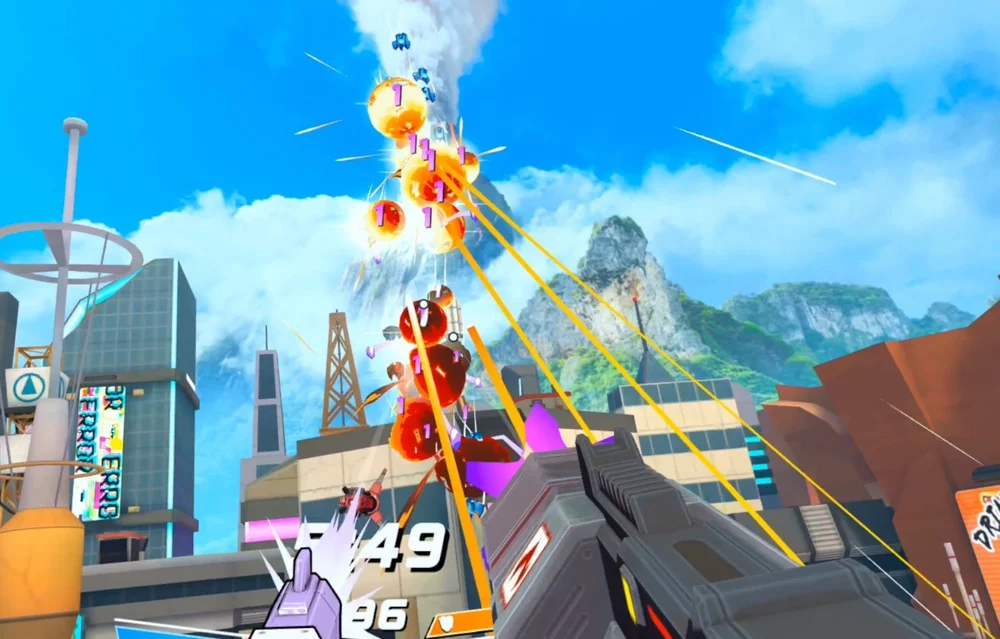 Swarm 2 VR Review - A Virtual Reality Grappling Action Shooter ...