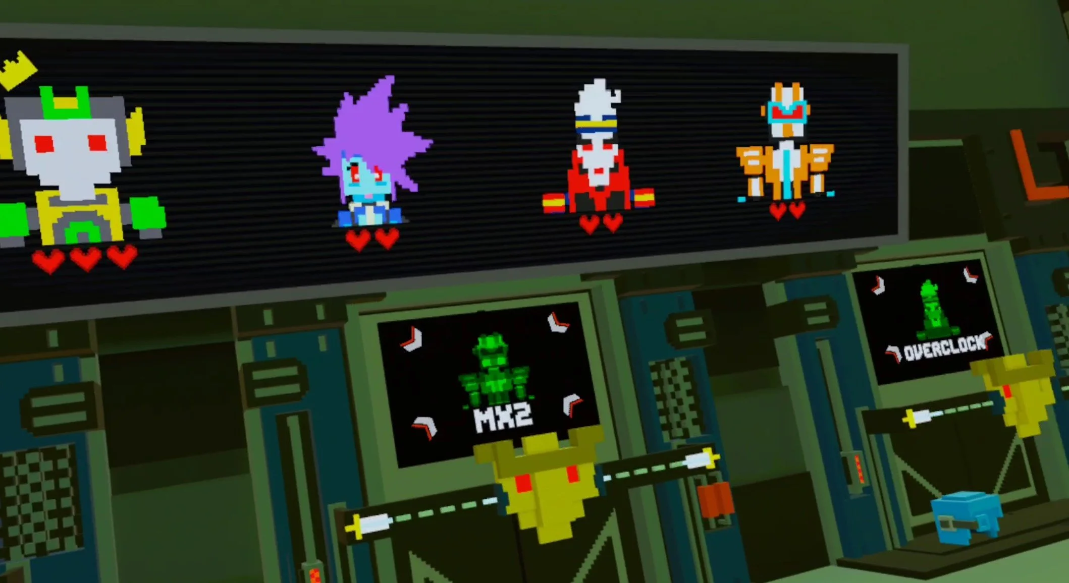 Clone Drone In The Hyperdome Combines Character Drama And VR Sword ...