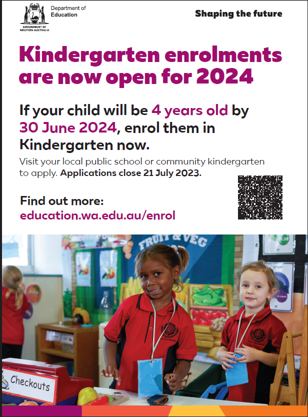 Enrolments — Calista Primary School